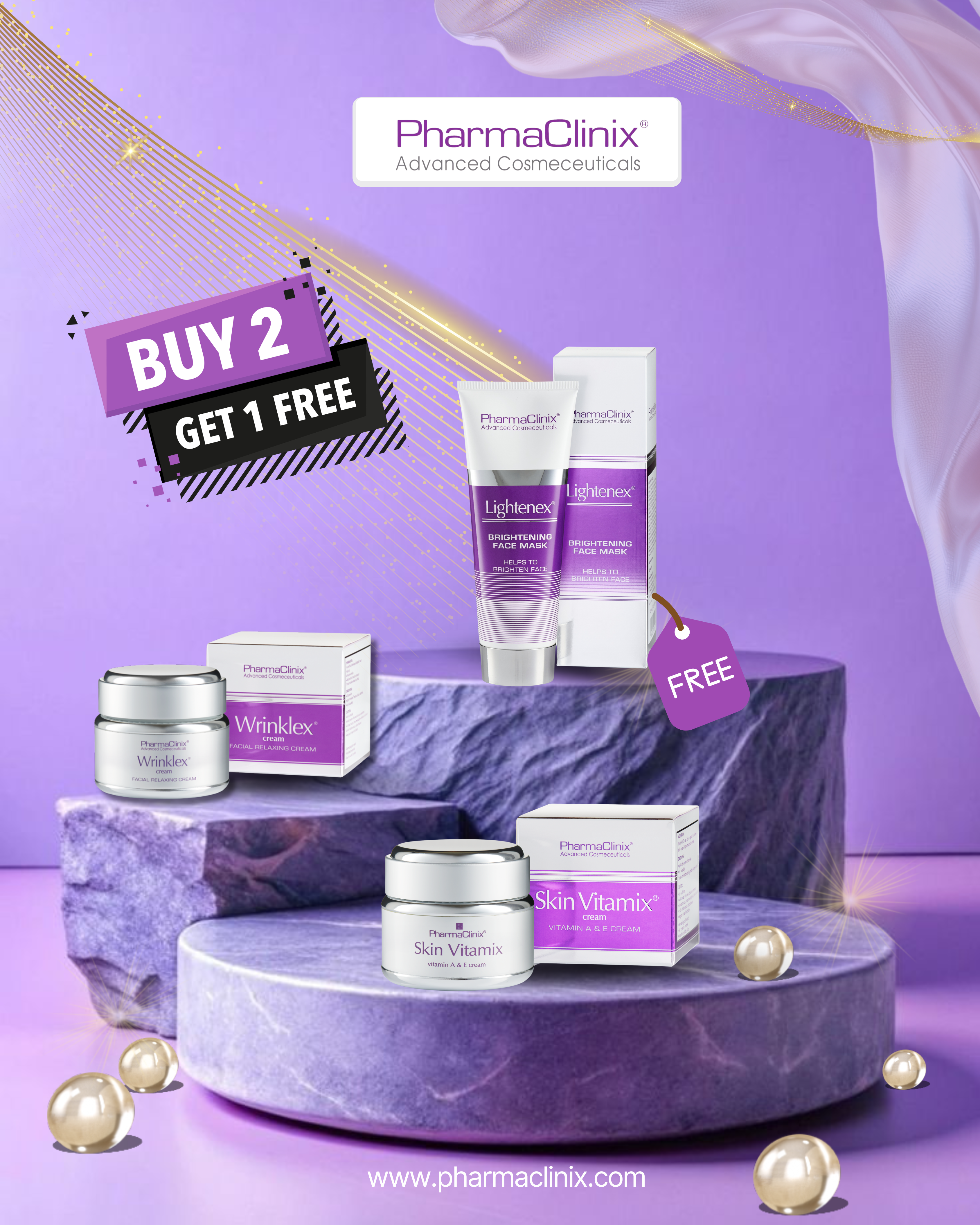 Combo Pack (Buy 2 Get 1 Free) – Pharmaclinix