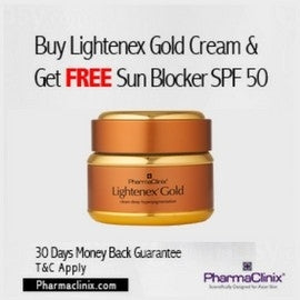 Lightenex Gold Cream - Skin Whitening & Melasma Care Plus – Pharmaclinix